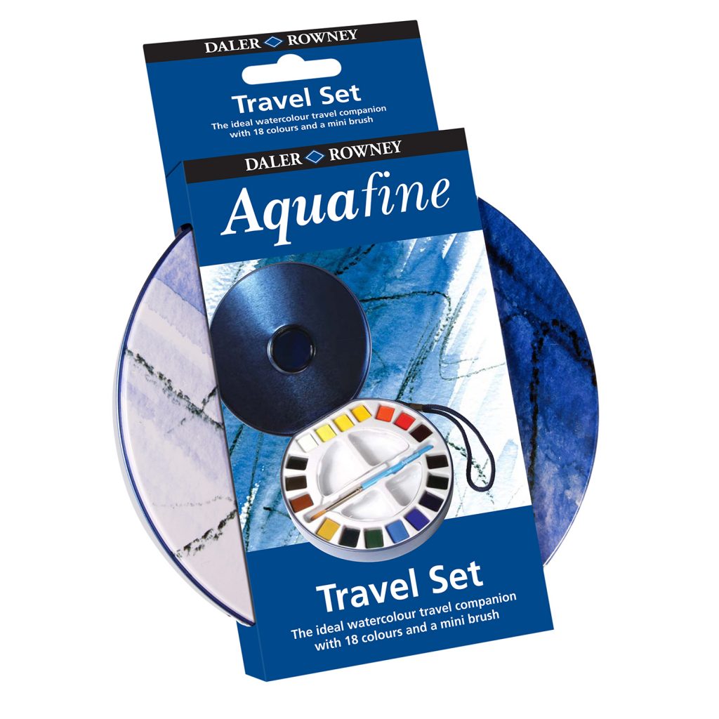 ACUARELA AQUAFINE SET 18 COLORES DALER ROWNEY - Somos Arte