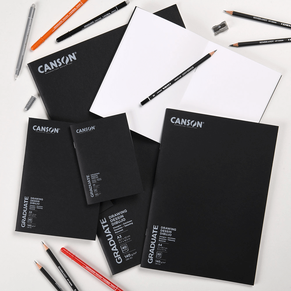 LIBRETA DIBUJO CANSON 140GR A4 - Somos Arte